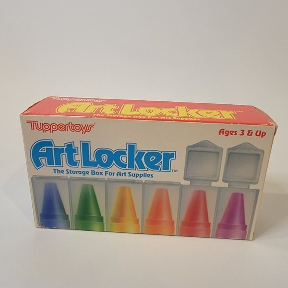 Tupperware | Toys | Tupperware Tuppertoys Art Locker The Storage Box ...
